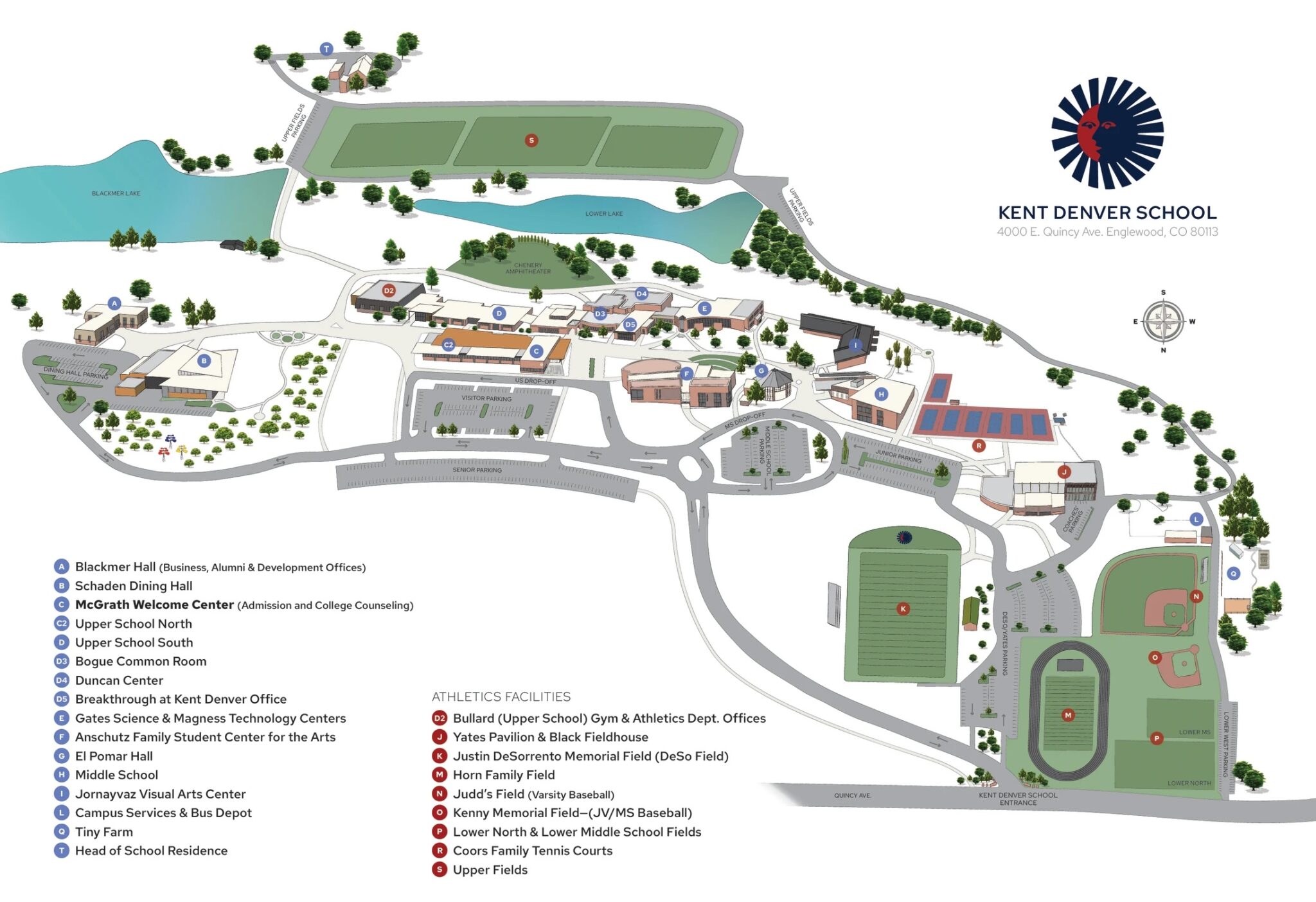 Campus Map - Breakthrough at Kent Denver